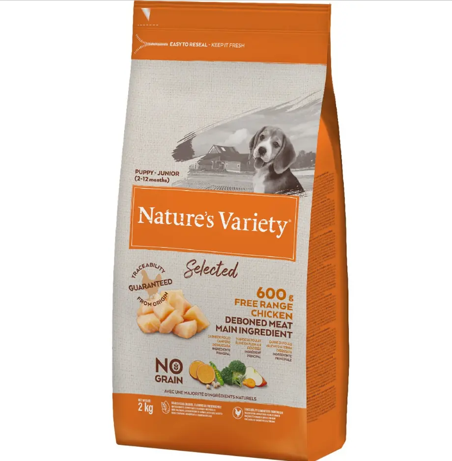 NATURES VARIETY Hrana za pse Junior Piletina 2kg