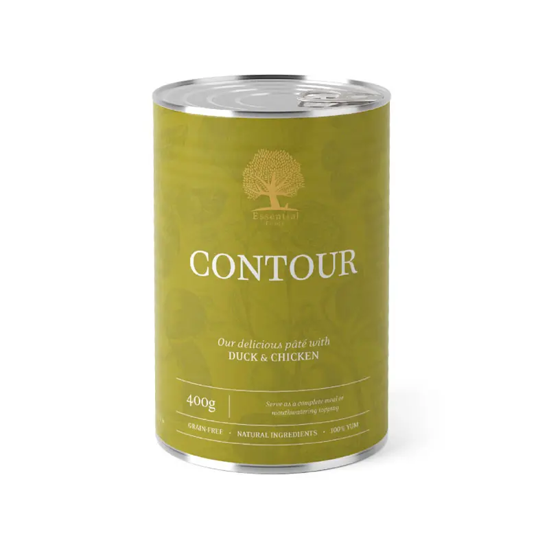 ESSENTIAL Pašteta za pse Contour, Pačetina, 400g