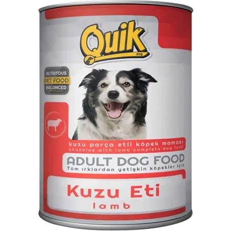 Quik Vlažna hrana u konzervi za pse, Jagnjetina, 415g