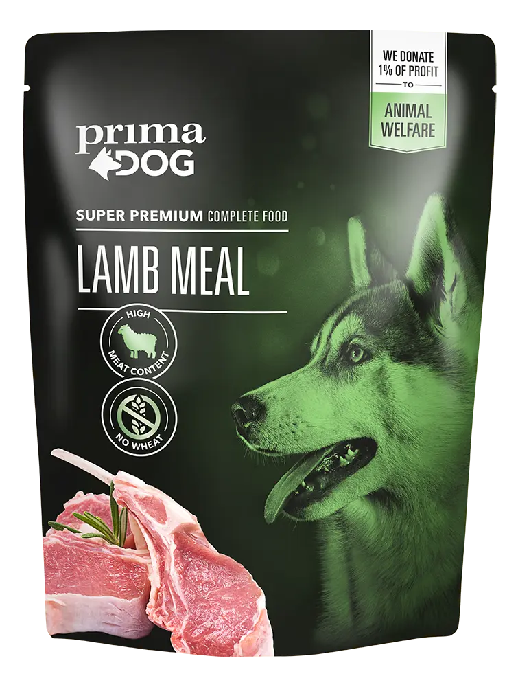 PRIMA DOG Ukusan obrok sa jagnjetinom 260g