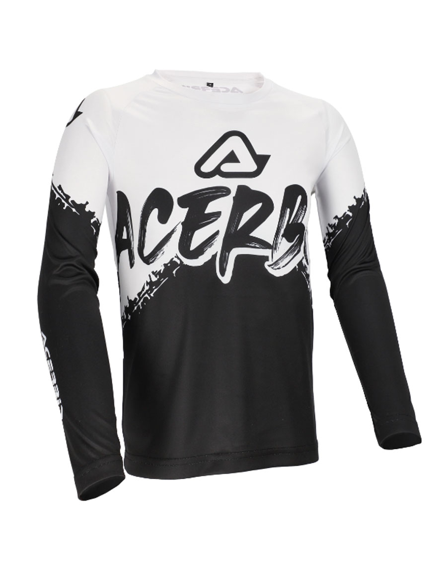 Acerbis dečiji dres MX Linear Kid crno/beli