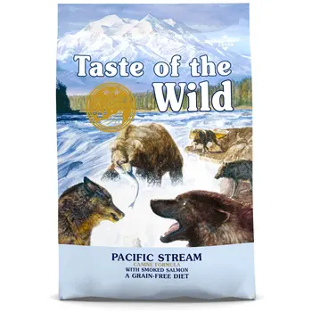 Taste of the Wild Pacific Stream Hrana Za Pse, Za Odrasle Pse, Dimljeni Losos I Riba, 13kg