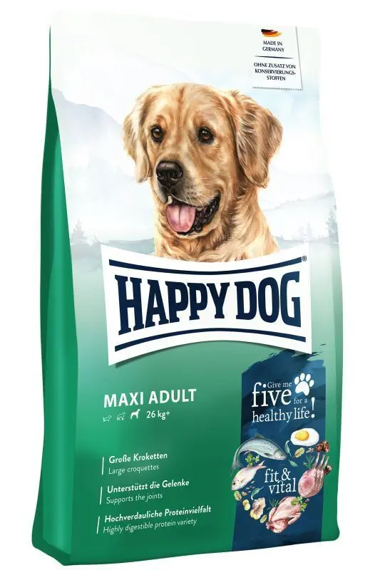 HAPPY DOG Maxi Adult Fit&Vital 1 Hrana za odrasle pse velikih rasa , 4kg