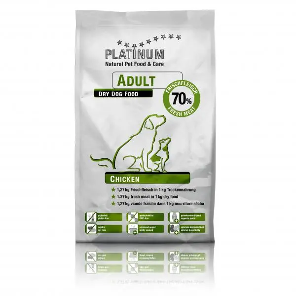 PLATINUM Suva hrana za pse Piletina 1,5kg