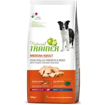 Trainer Natural Dog Hrana Za Pse, Sveža Piletinom, Za Odrasle Pse, Srednjih rasa, 12kg