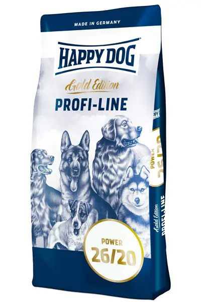 HAPPY DOG Profi Gold Edition Performance Suva hrana za odrasle pse, 34/24, 20 kg