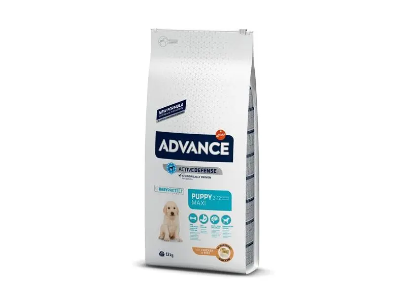ADVANCE Suva hrana za pse piletina i pirinač Dog Puppy Maxi 12kg