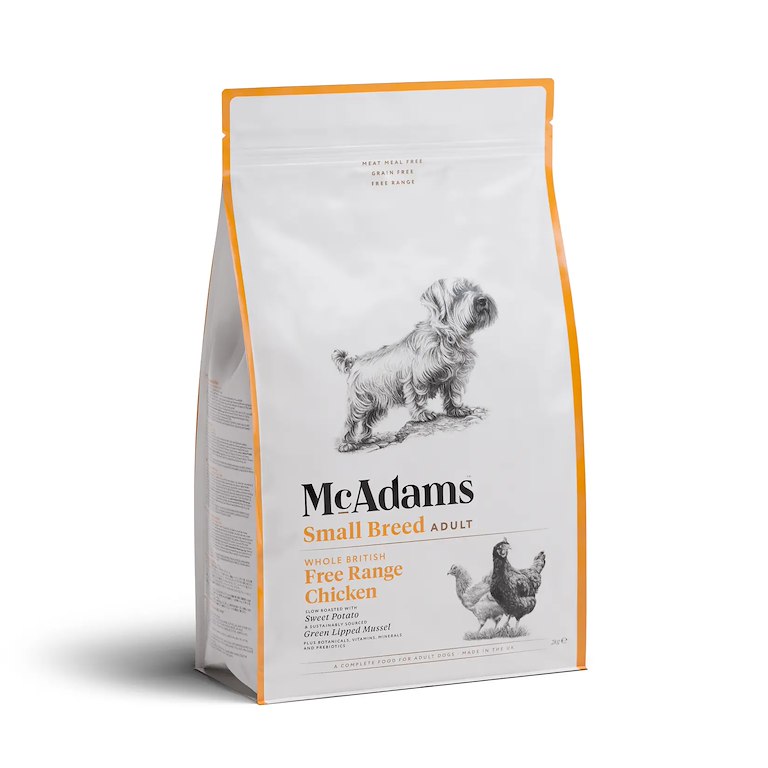 McADAMS Hrana za odrasle pse malih rasa CHICKEN 2kg