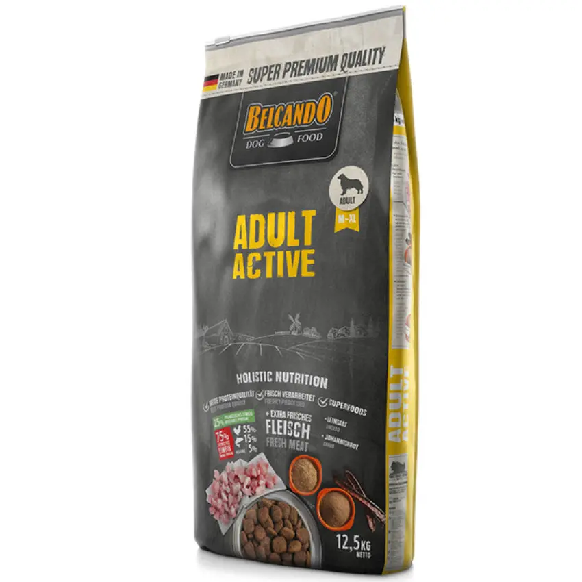 BELCANDO Suva hrana za pse Adult Active, Živina, 12.5kg