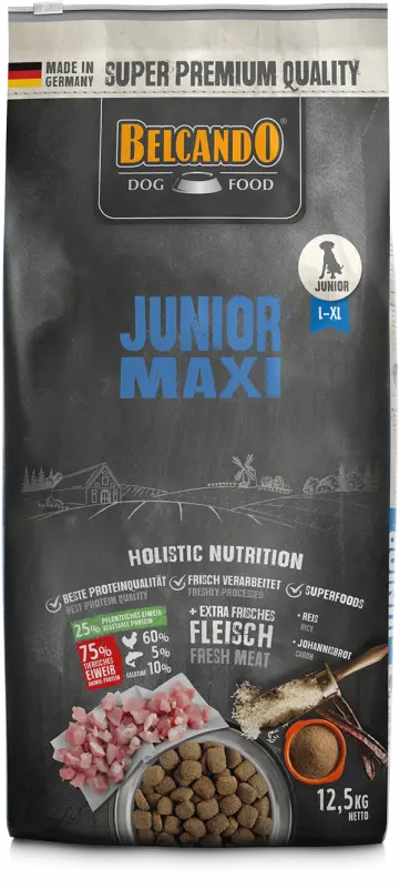 BELCANDO Suva hrana za pse Junior Maxi, Ćuretina, 12.5kg