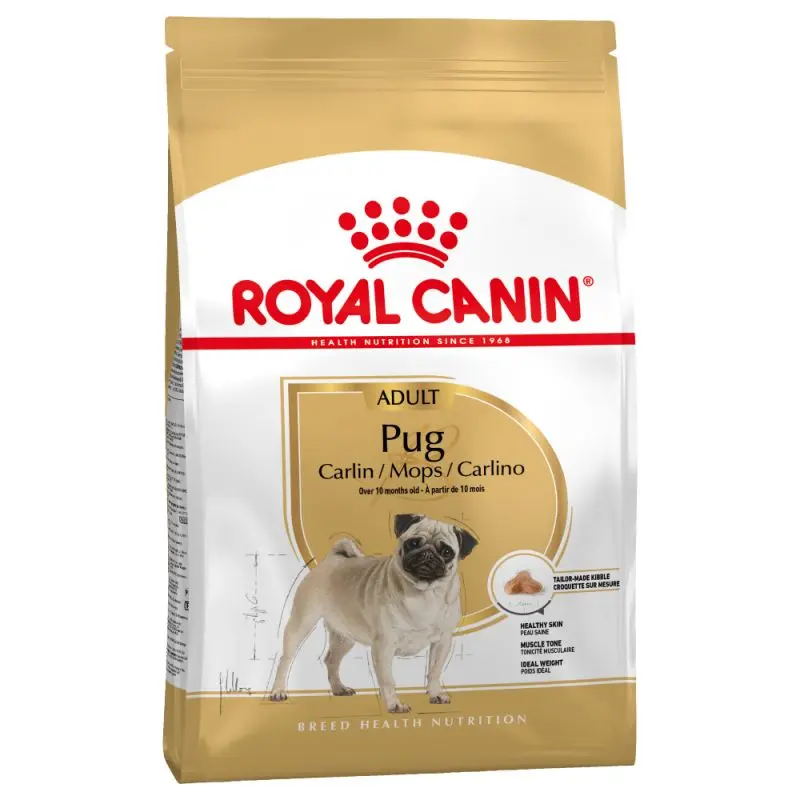 ROYAL CANIN Suva hrana za odrasle pse rase mops Pug, 1.5kg