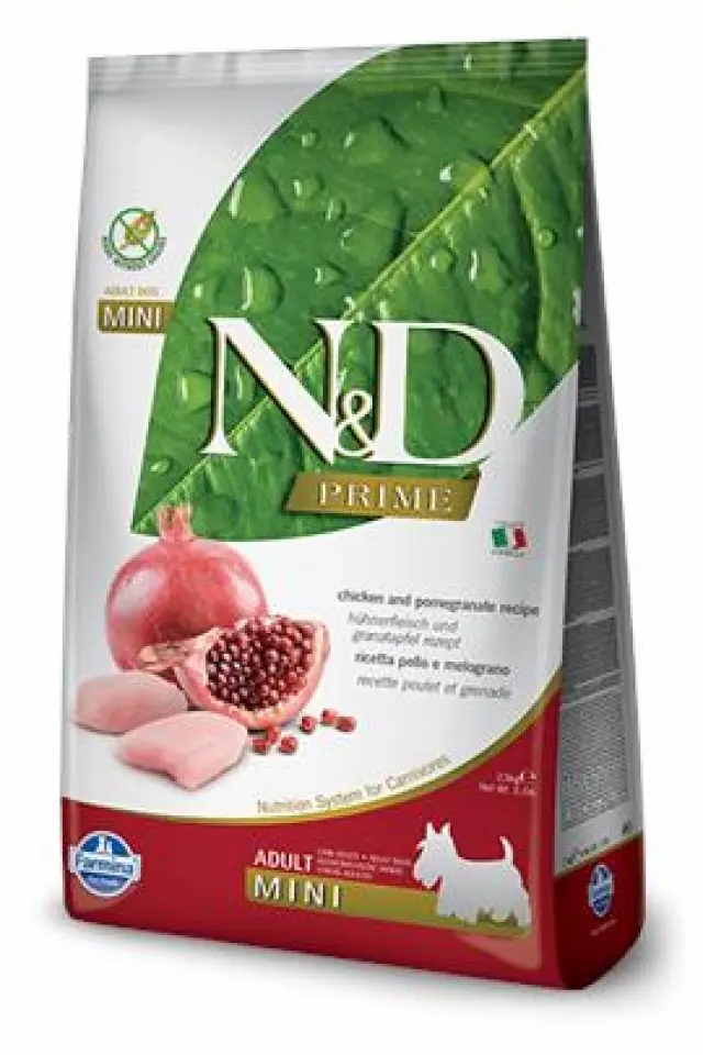 N&D Suva hrana za pse Prime Chicken&Pomegranate Mini, 7kg