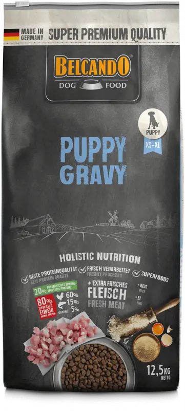 BELCANDO Premium suva hrana za štenad svih rasa Puppy gravy, Do 4 meseca, 12.5 kg