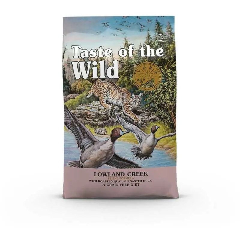 TASTE OF THE WILD Granule za pse Lowland Creek Pečena Divlja Patka i Prepelica 6.6kg
