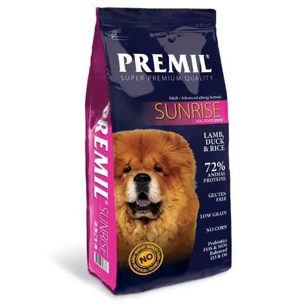 PREMIL Suva hrana za pse Sunrise 23/14, 0.9kg
