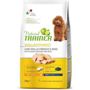 Trainer Natural Dog Hrana Za Pse, Piletinom I Pirinčem, Za Odrasle Pse, Malih rasa, 2kg
