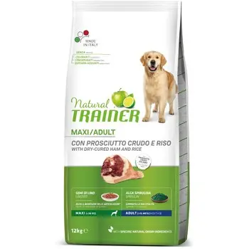Trainer Natural Dog Hrana Za Pse, Sirovom Šunka I Pirinač, Za Odrasle Pse, Velikih rasa, 12kg