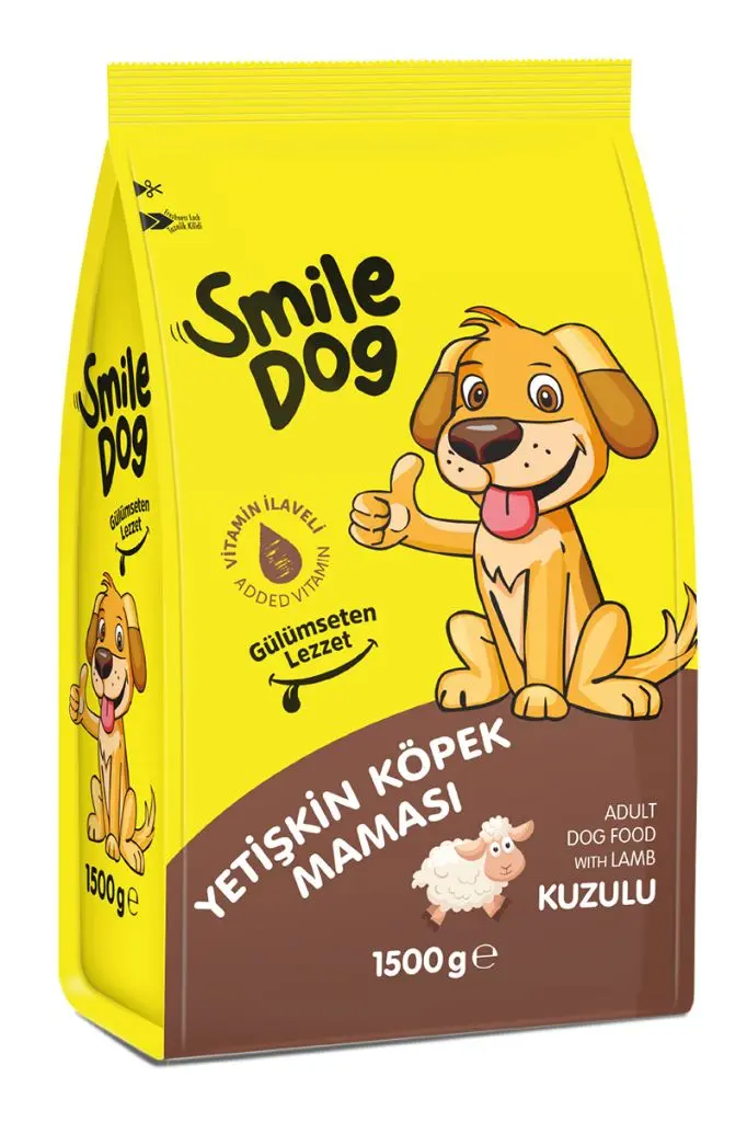 Smile Suva hrana za odrasle pse, Jagnjetina, 1.5kg