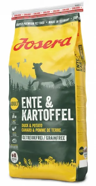 JOSERA Suva hrana za pse Ente und Kartoffel 12.5kg