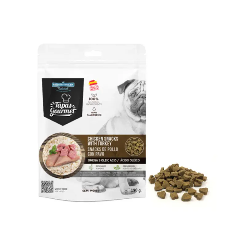 Mediterranean Mesna poslastica Tapas Grain Free, Piletina i ćuretina, 150 g