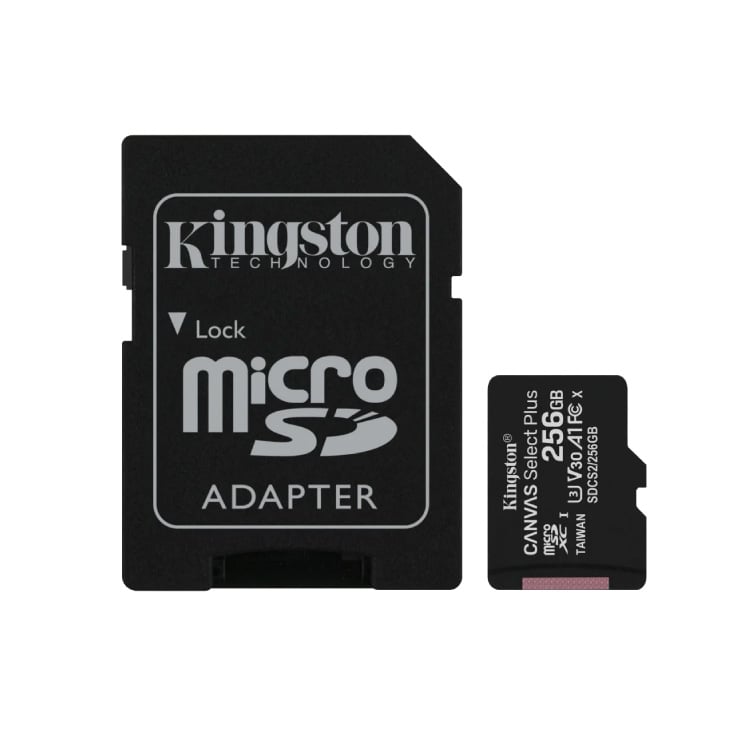 Memorijska kartica 256GB Kingston Canvas Select Plus microSD