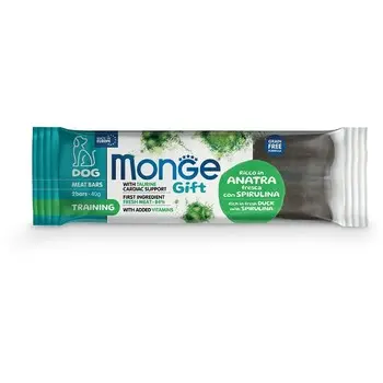 Monge Meat bars Training Poslastica za pse, Pačtina sa spirulinom, 40g