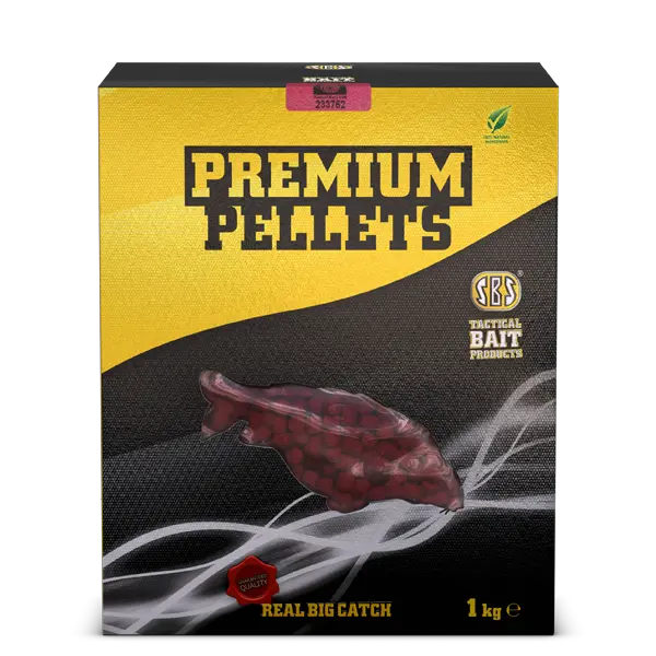 Sbs Pelet za ribolov Premium C1, 6mm, 1kg
