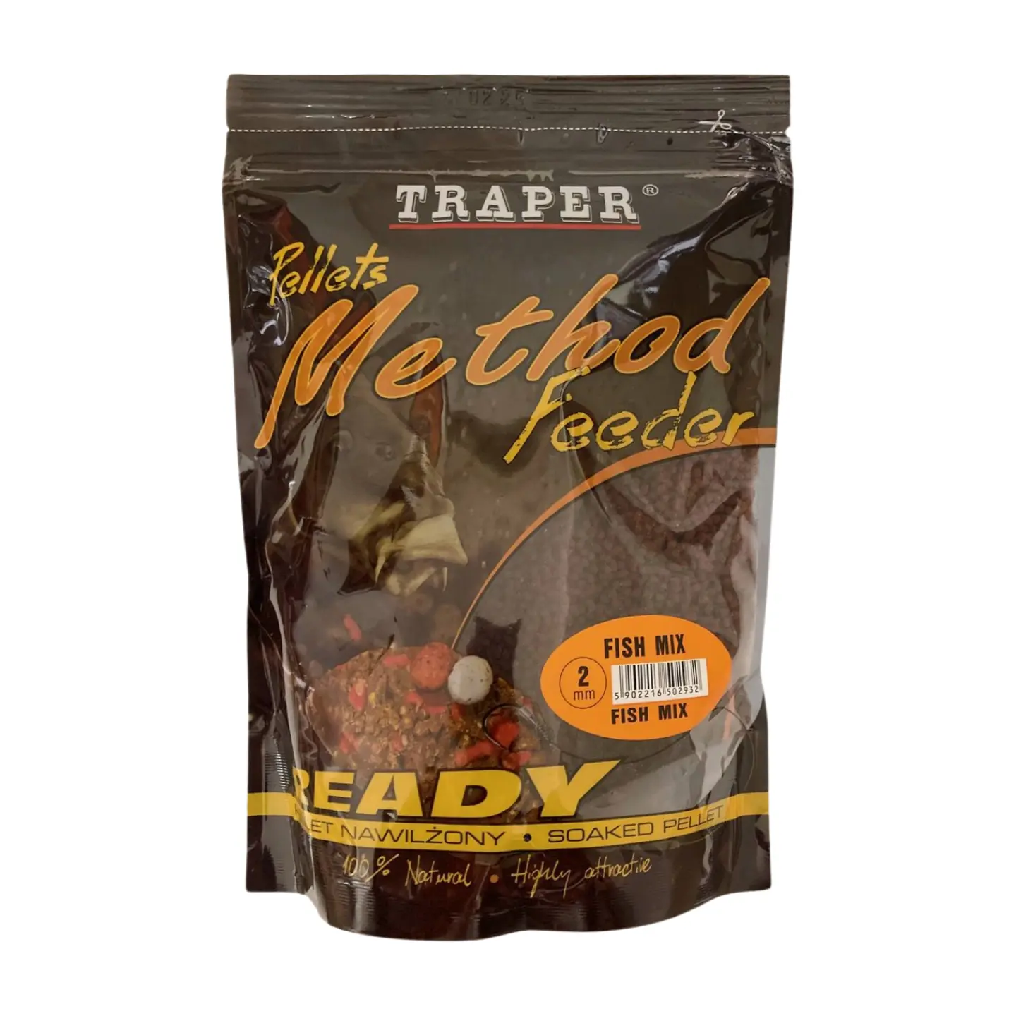 TRAPER MF Ready Pelet, Fish-mix, 2mm/500g