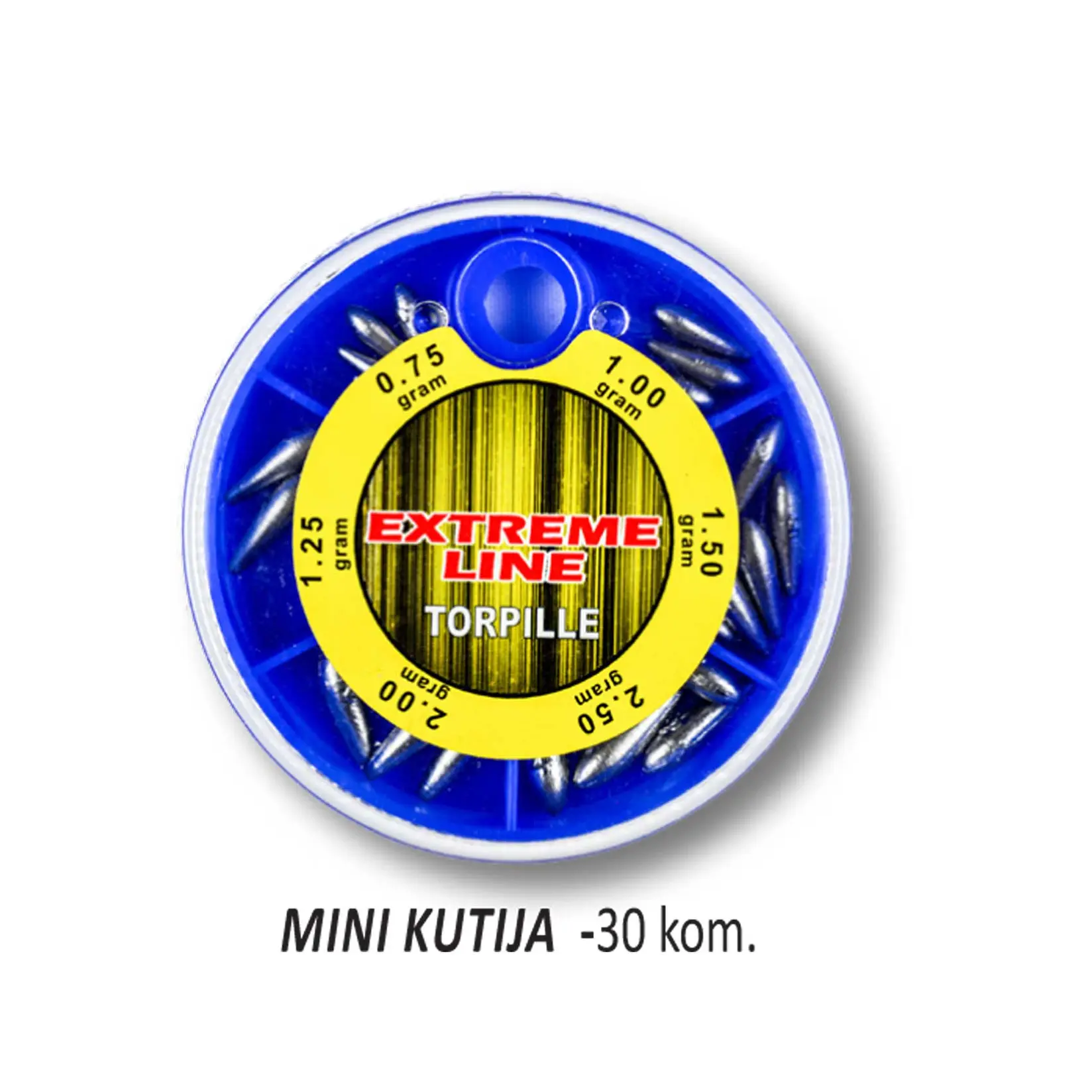 Extreme Line Olovo suza, mini kutija od 0.5 – 2 gr, 30 komada