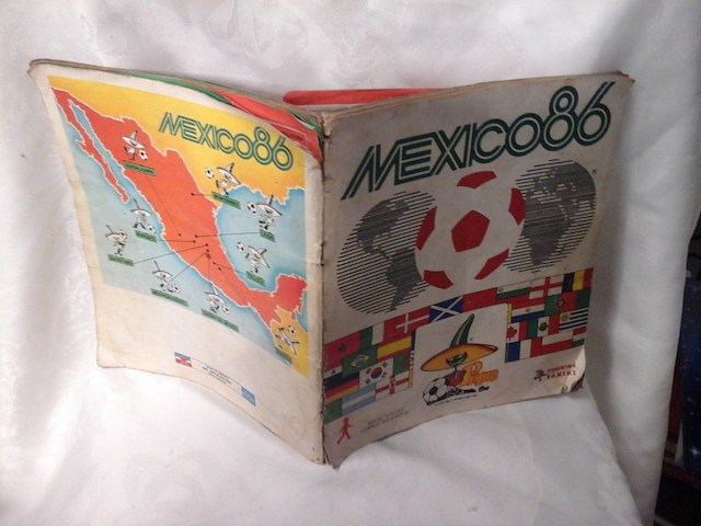 Mexico 86 album sa sličicama popunjen