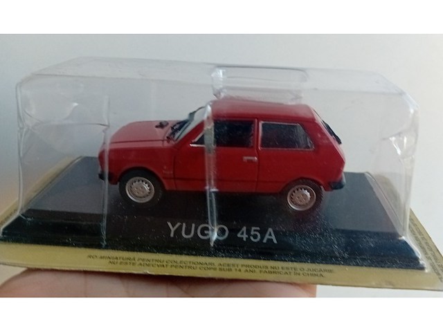 1:43 Yugo 45A 8 cm De Agostini