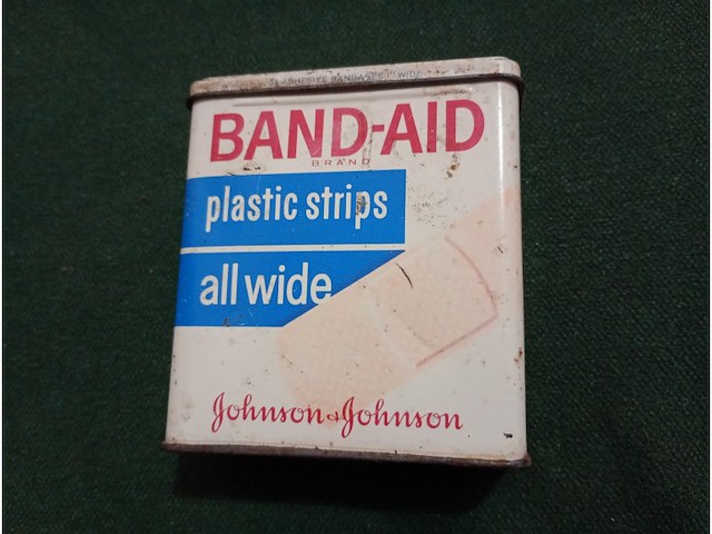 Limena kutija Band-AID Johnson - Johnson