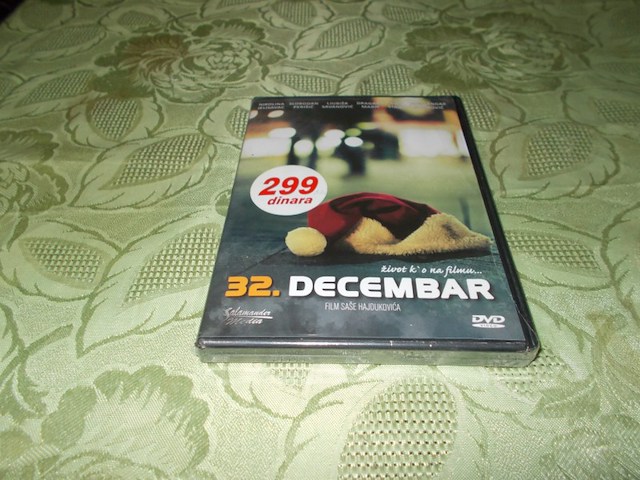 32. decembar - Sasa Hajdukovic - DVD - NOVO