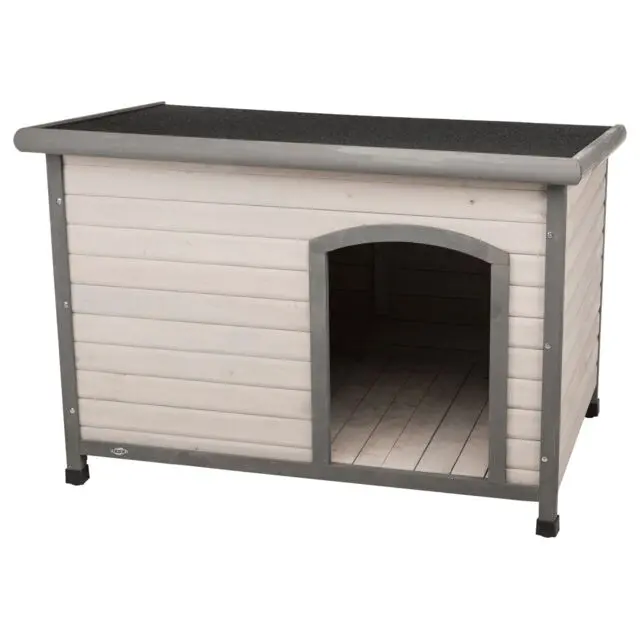 TRIXIE Kućica za pse Classic Dog Kennel, 116x82x79 cm, Drvena, Siva