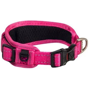 Rogz Klasičan Ogrlica za pse Fanbelt, L, 20mm-3/4", Roze