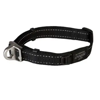 Rogz Fanbelt Sigurnosna ogrlica za pse, 20mm, 3/4", Crna