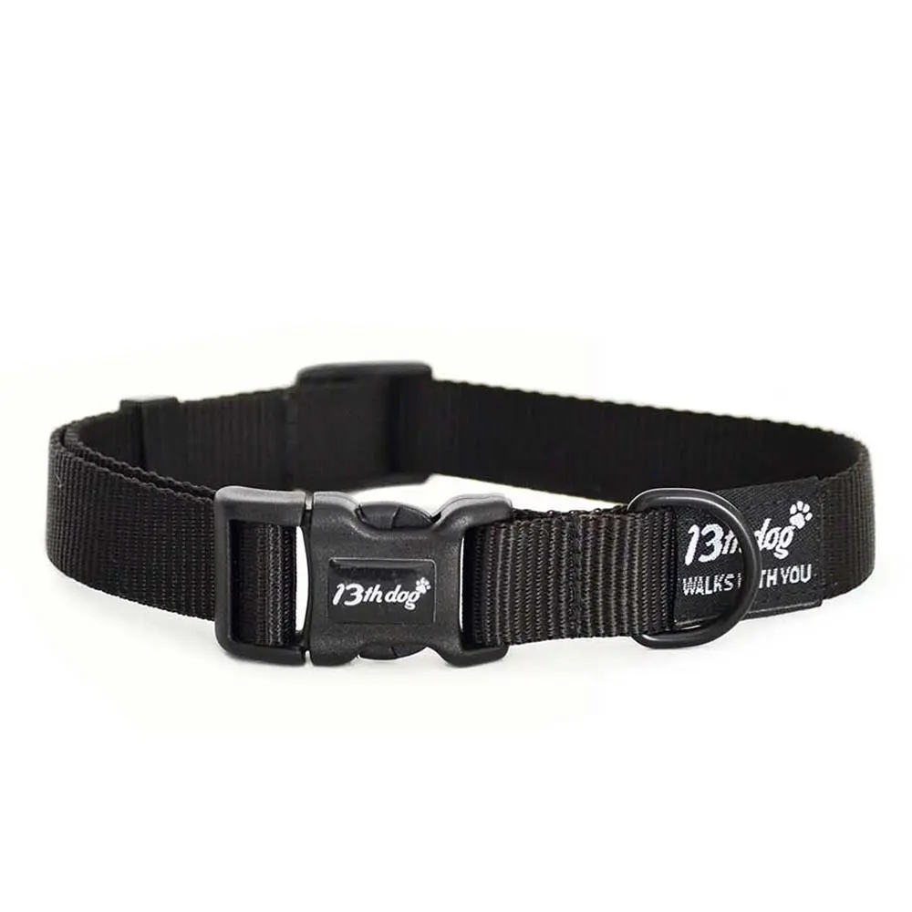 13th Dog All Black Ogrlica za pse, 26cm, Crna