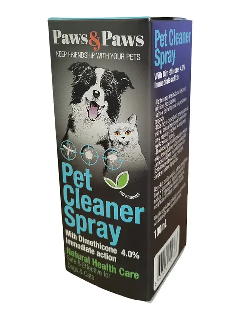 Paws&Paws Sprej protiv parazita Demetikona Cleaner, 100ml