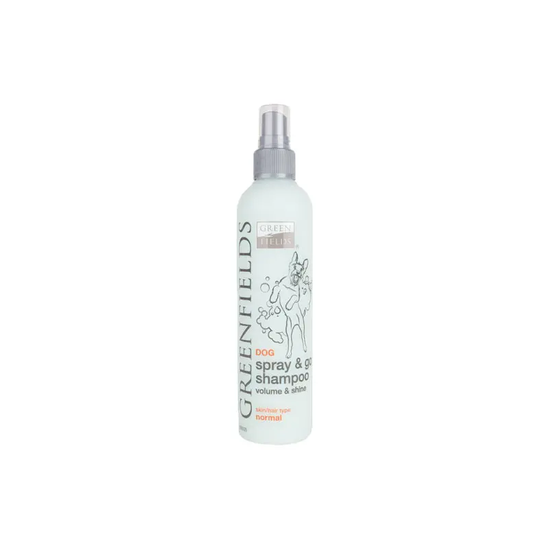 GREEN FIELDS Šampon za pse spray and go, 250ml