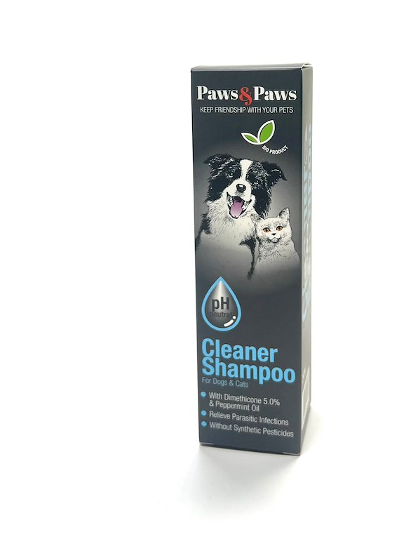 Paws&Paws Antiparazitski šampon za pse Demetikona Cleaner, 250ml