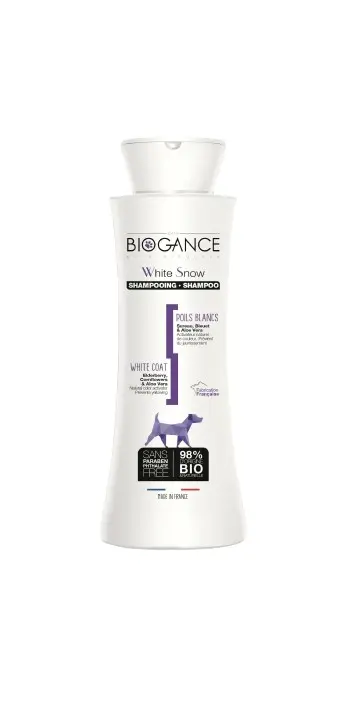 BIOGANCE Šampon za pse White Snow, 250ml