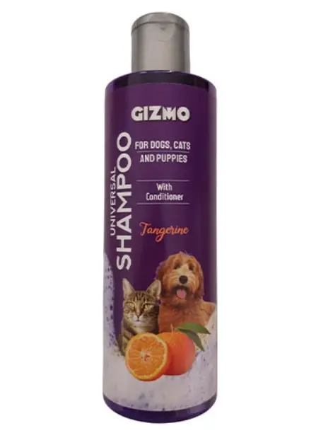 GIZMO Univerzalni šampon sa regeneratorom za pse i mačke, Mandarina, 250ml