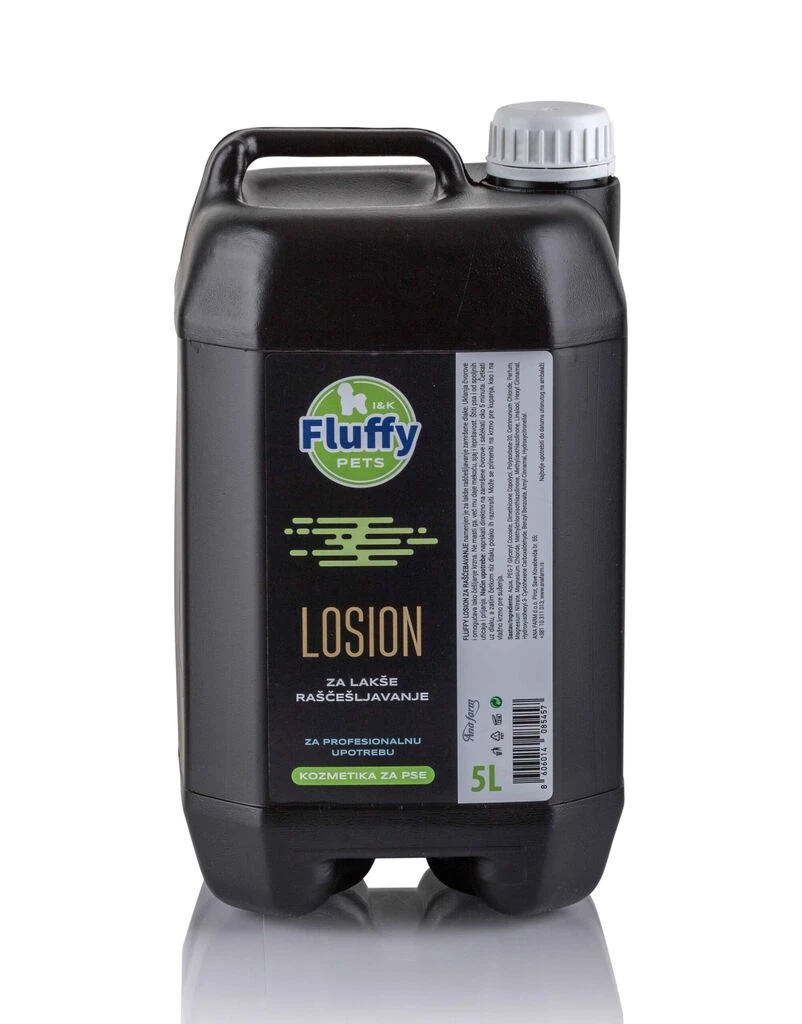 I&K Fluffy pets Losion za lakše raščešljavanje dlake, 5L