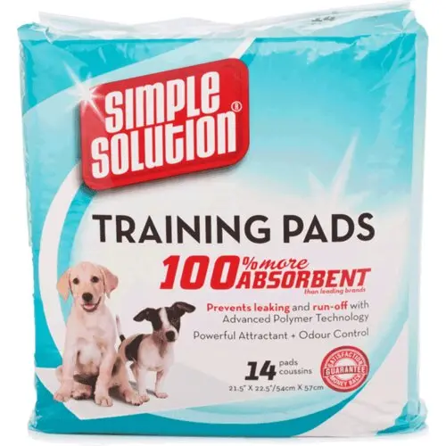 SIMPLE SOLUTION Pelene za Štence Puppy Training Pads 14 komada