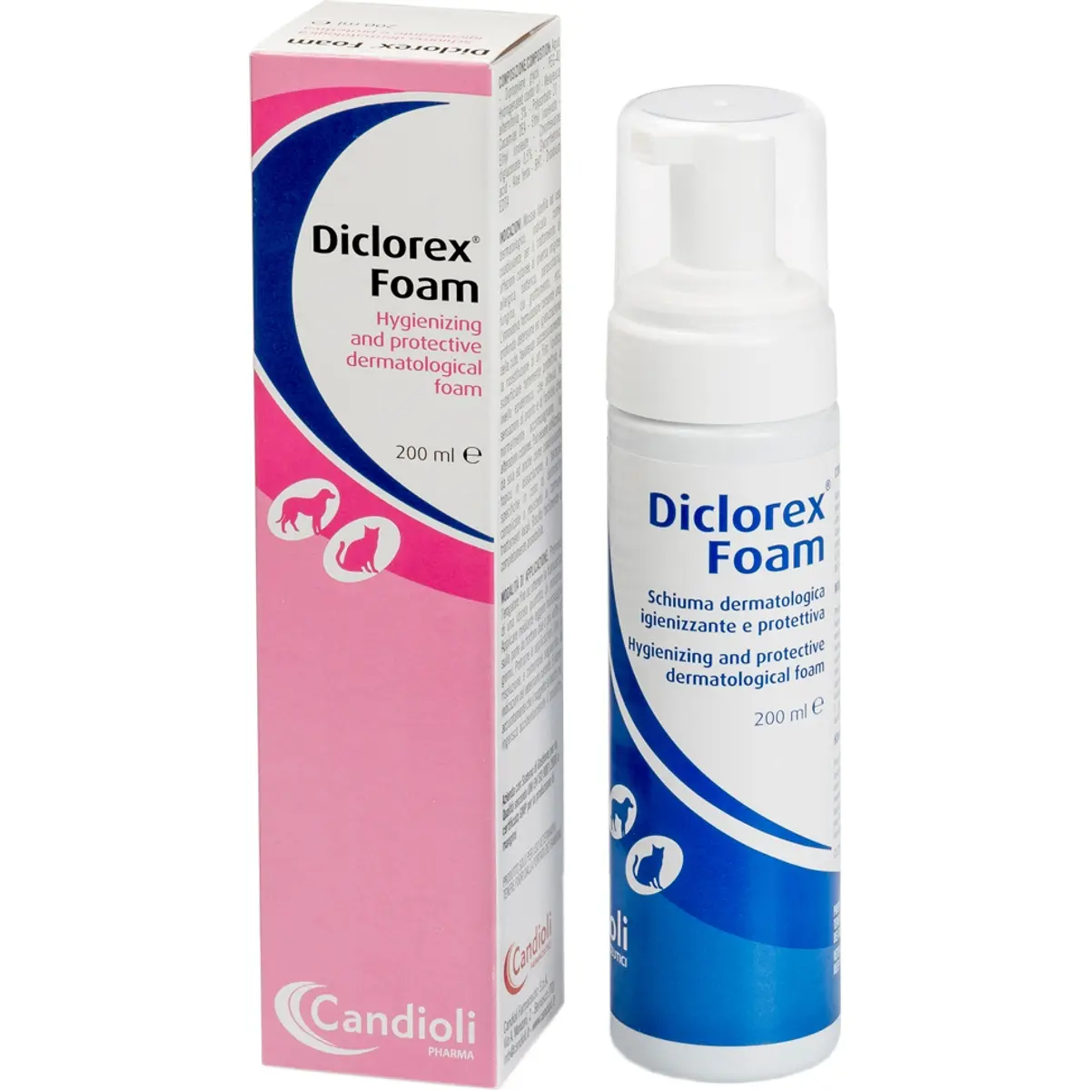 Candioli Diclorex Foam Dermatološka pena za pse i mačke, 200ml