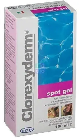ICF Chlorexyderm spot gel, 100ml