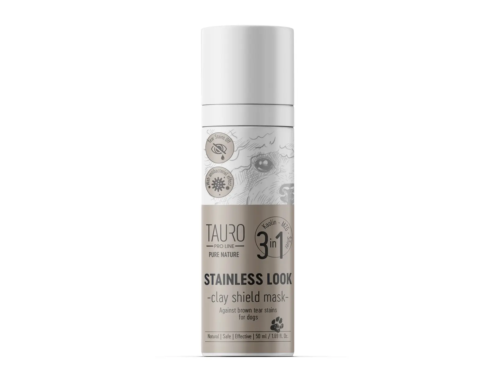 TAURO PRO LINE Maska za dlaku pasa Stainless Look 3in1, 50ml