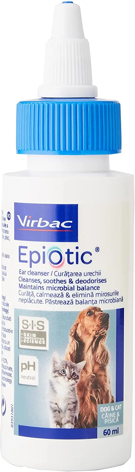 VIRBAC Sredstvo za čišćenje ušiju pasa EpiOtic 60ml