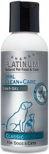 Platinum Oral Clean+Care Classic Dentalni gel za pse i mačke, 120 ml