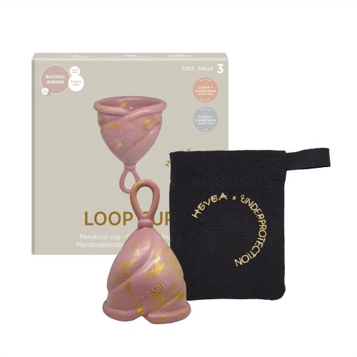 Menstrualna čaša Hevea Loop Cup